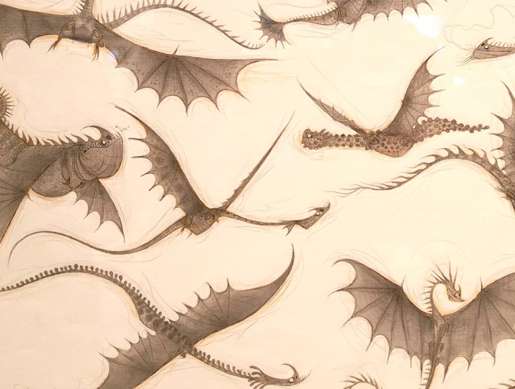 Dragons - Art ludique Museum - Marion de Castilla