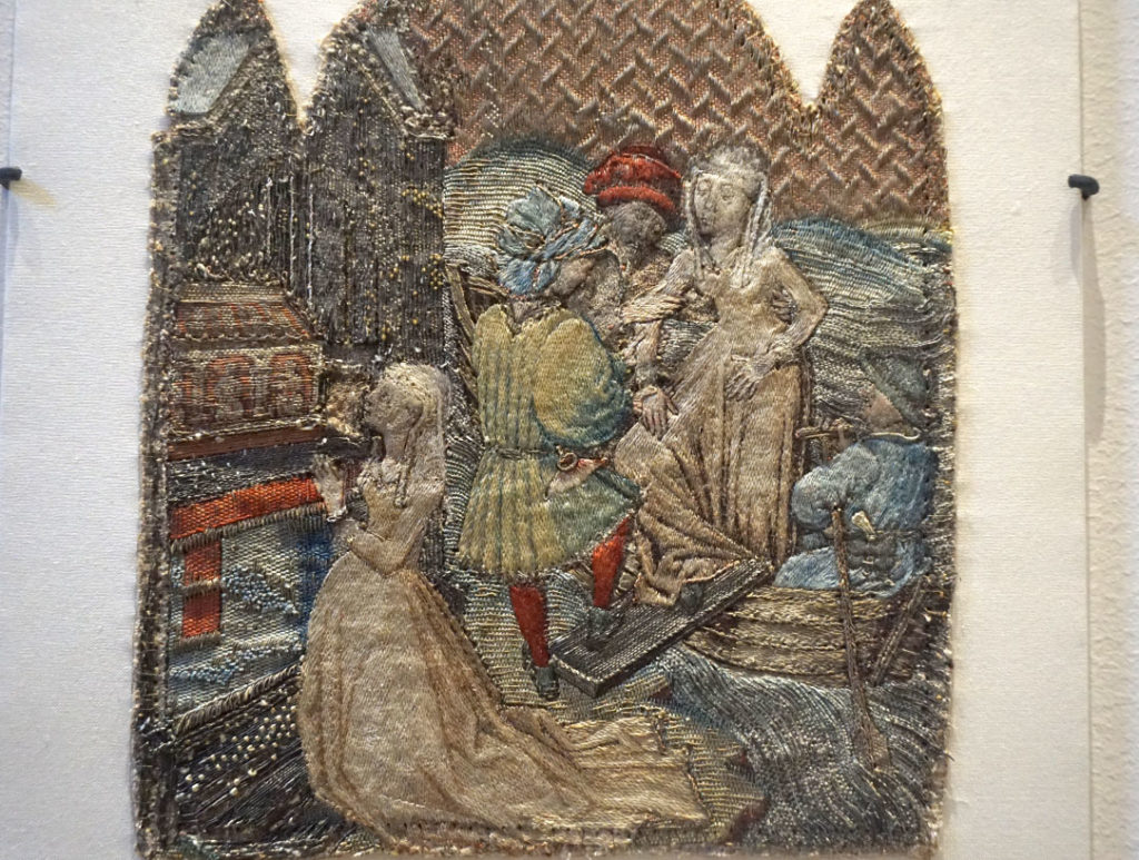 Lart En Broderie Au Moyen Âge Musée De Cluny Marion De Castilla